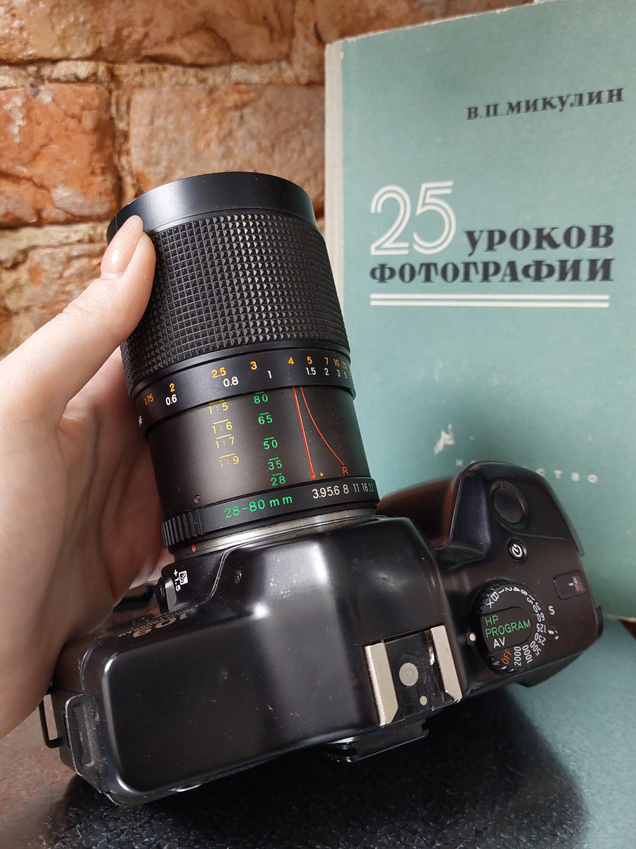 Yashica 109 MP пленочный зеркальный фотоаппарат – Retrocam