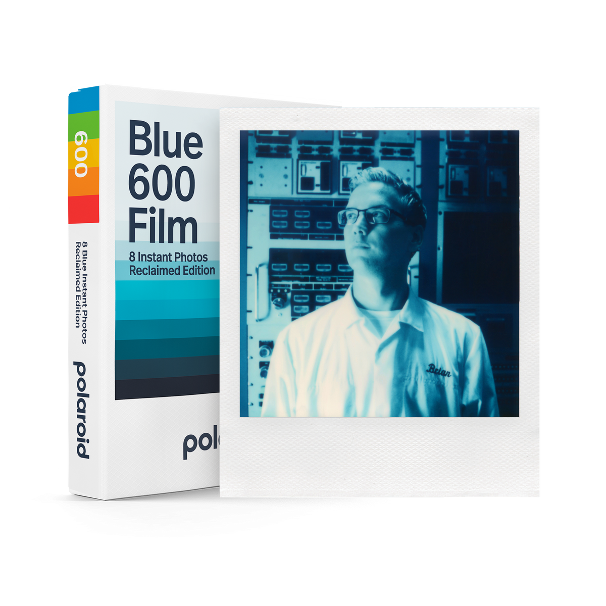 Кассета Polaroid 600 Blue Reclaimed Edition – Retrocam